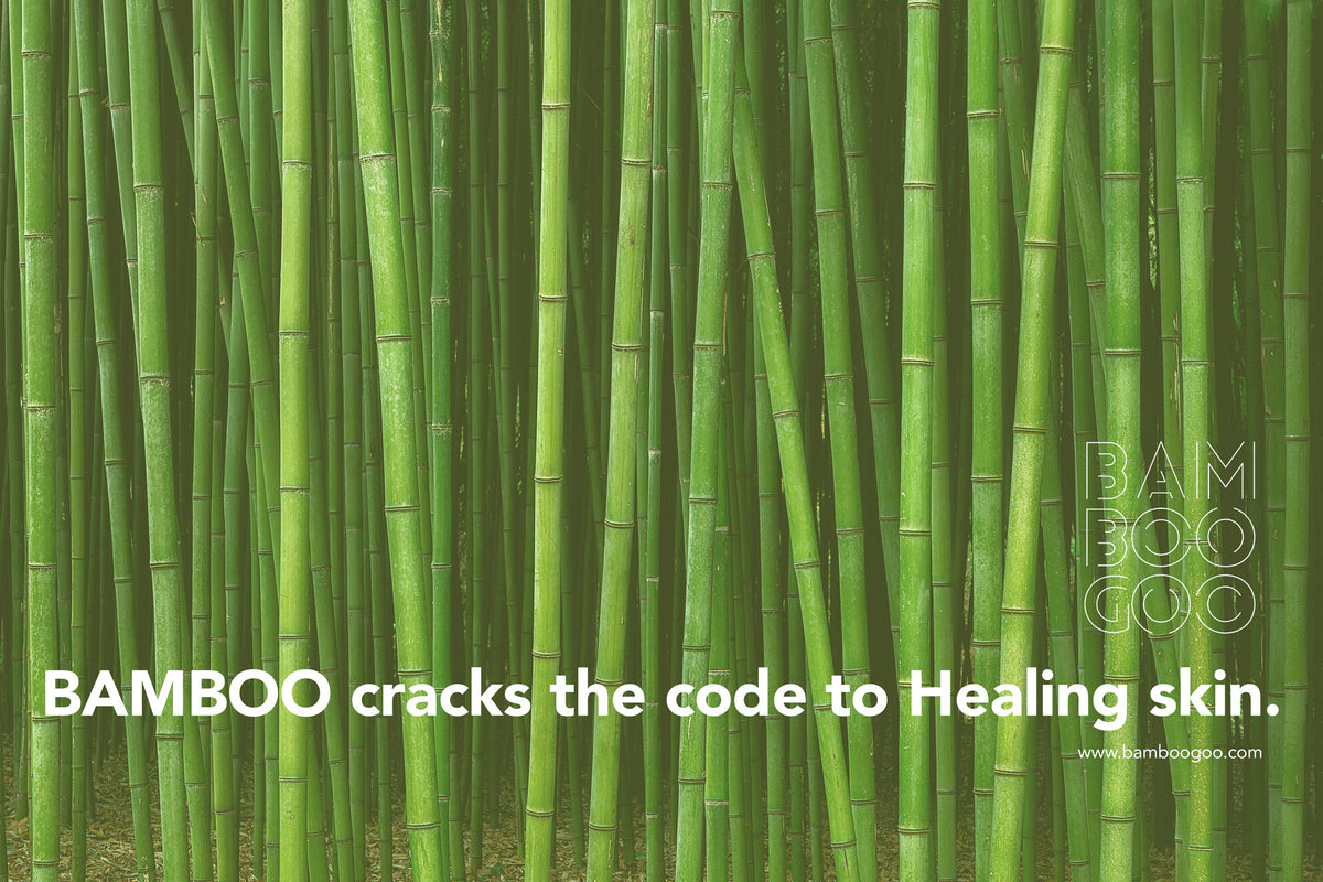 Bamboo cracks the code to Healing skin. – BAMBOOGOO